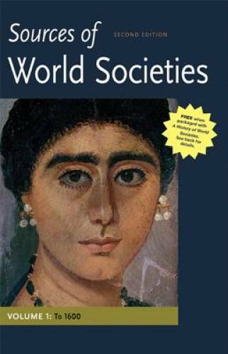 Sources of World Societies, Volume I: To 1600 - Paperback - GOOD ...