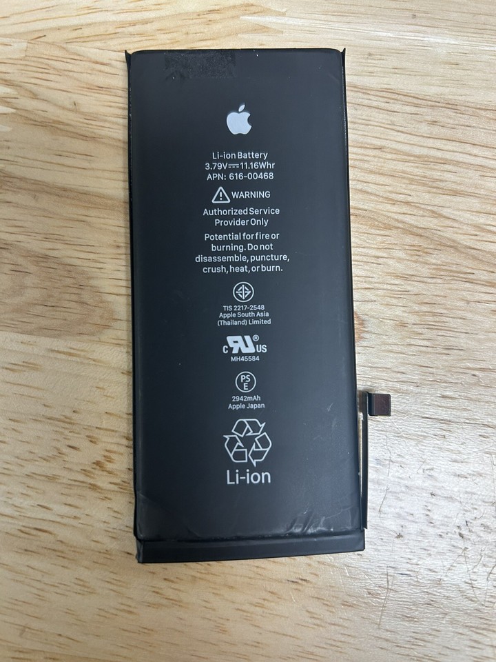 iPhone XR Battery Replacement original Apple Battery Health 85% | eBay