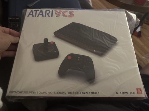 NEW Limited Edition Atari VCS 800 Console 32GB - Black Walnut - 4K HDMI ...