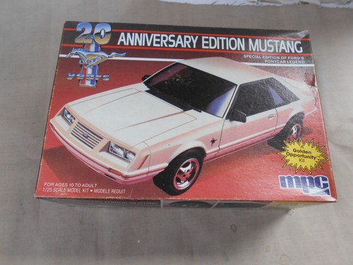 MPC 20th Anniversary Edition Ford Mustang From 1984 1/25 | eBay
