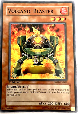 YuGiOh! - Volcanic Blaster - Common | eBay