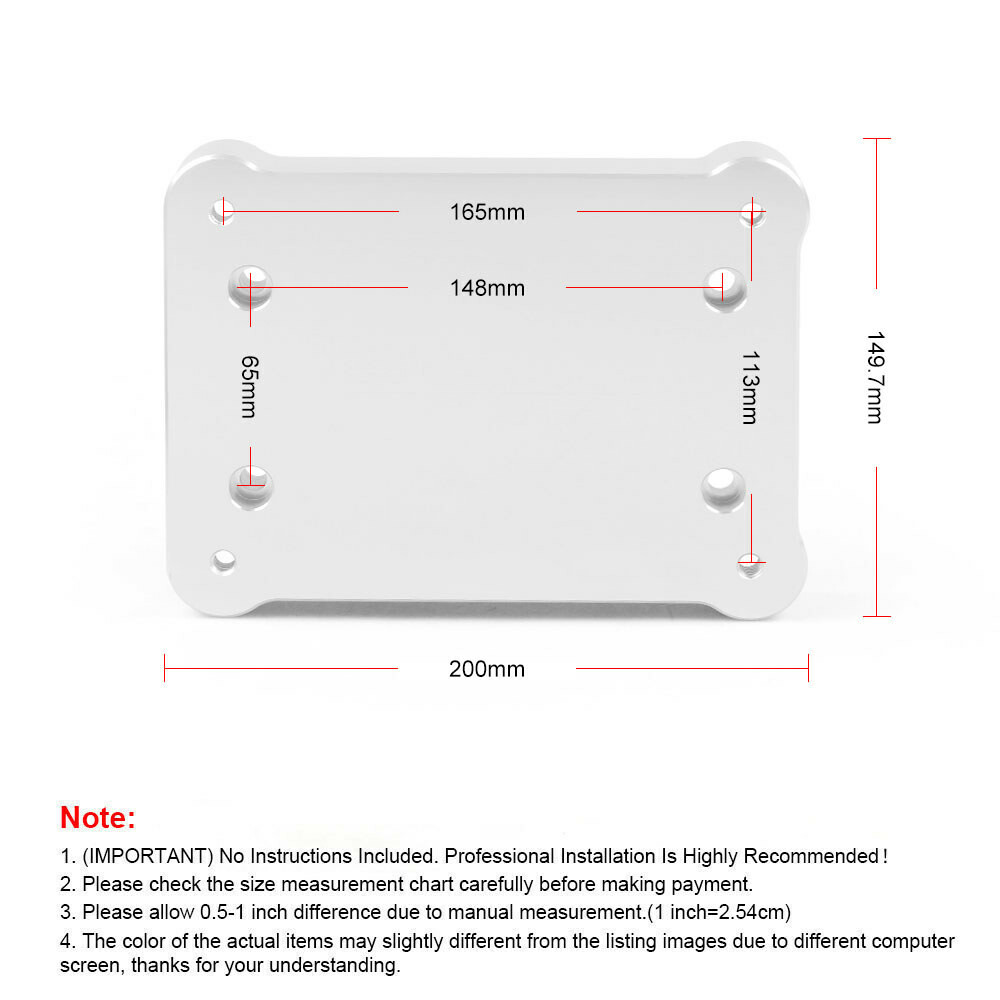 Shifter Base Plate For Honda Civic Integra RSX/K20 K24 K-Series Engine ...
