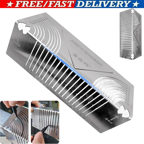 Precision Flex Angle & Arc Marking Tool Adjustable Linear Arc Scriber ...