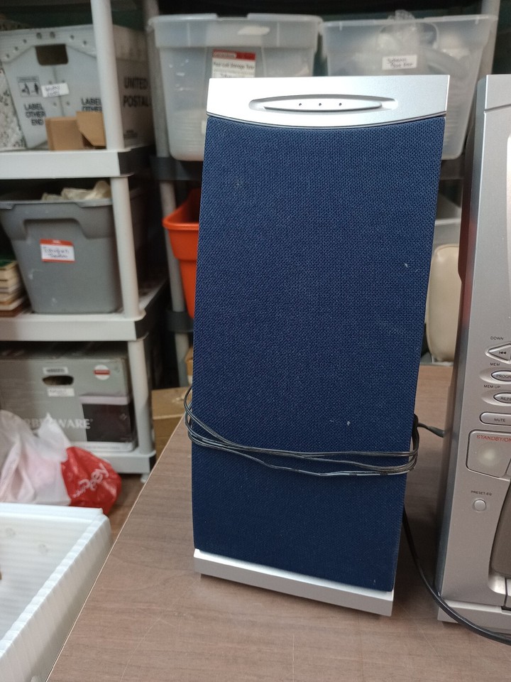 Brookstone compact mega sound cd system am fm dual speakers Tested ...