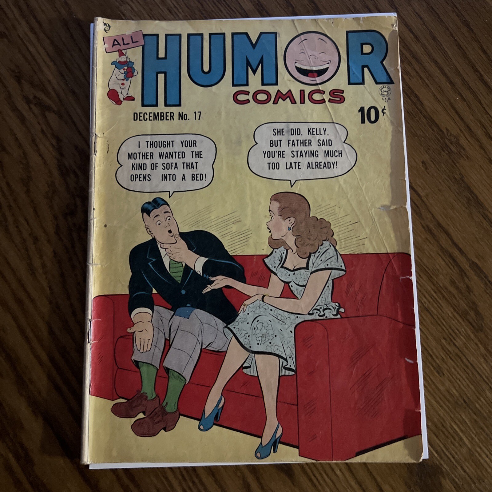 ALL HUMOR COMICS # 17 December, 1949 Final Issue EXTREMELY RARE | eBay
