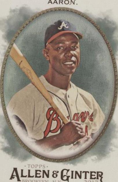 2017 Topps Allen & Ginter - Hank Aaron #231 Foil for sale online | eBay