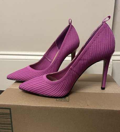 NEW Mix No.6 Light Pink Purple Textured High Heels Women Size 7 Pumps ...