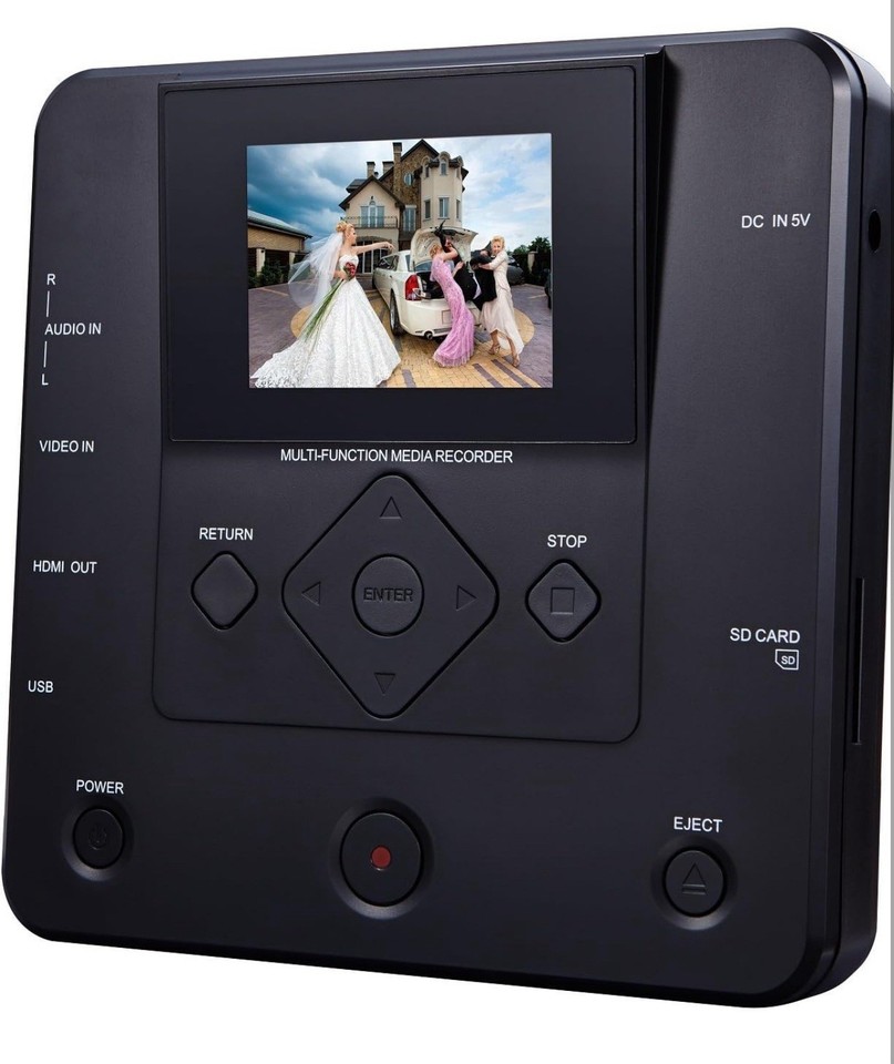Multi-Function Media Recorder Video&Data Burning/MPG/MP4 formats USB ...