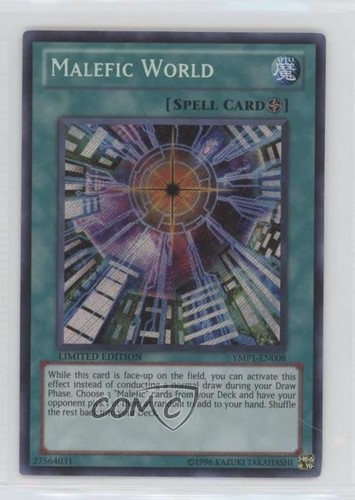 Malefic World YuGiOh 3D Bonds Beyond Time Movie Pack Limited Edition ...