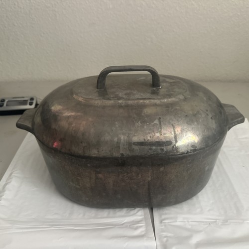 Magnalite GHC 8 Quart Roaster With Lid 12 3/4 x 10 x 4 1/2 USA | eBay