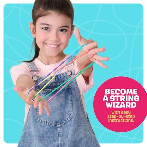 Cat’s Cradle String Game Book w/String - Step by Step Illustrated Guide ...