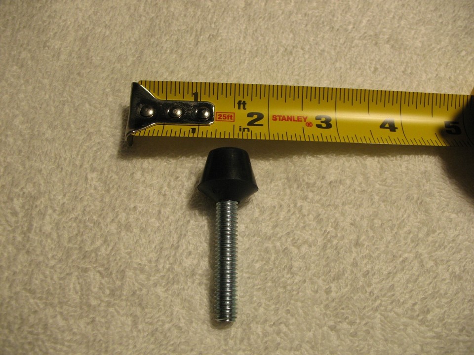 Destaco Threaded Rubber Bumper 5/16" Threaded Stud Bumper, De-Sta-Co ...