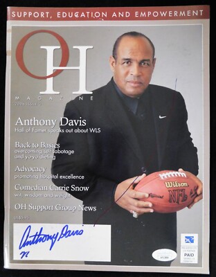 Anthony Davis USC Trojans Signed OH Magazine JSA Authenticated | eBay