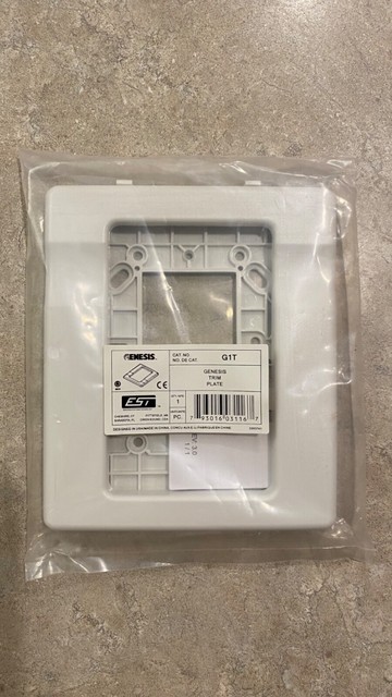 Est G1t Genesis Series White Trim Plate Fire Alarm Edwards for sale ...
