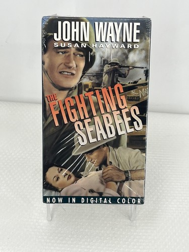 The Fighting Seabees (Sealed VHS, 1944, Colorized Version) 17153126839| eBay
