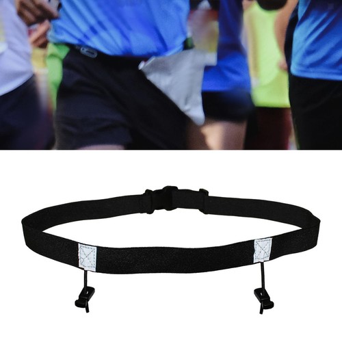 Race Number Belt Fitness Sport Accessories Elastic Webbing Running Belt ...