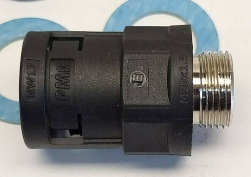 PMA NVNV-M207-10 PMAFIX Straight Connector M20x1.5 NW17 Pack of 2 | eBay