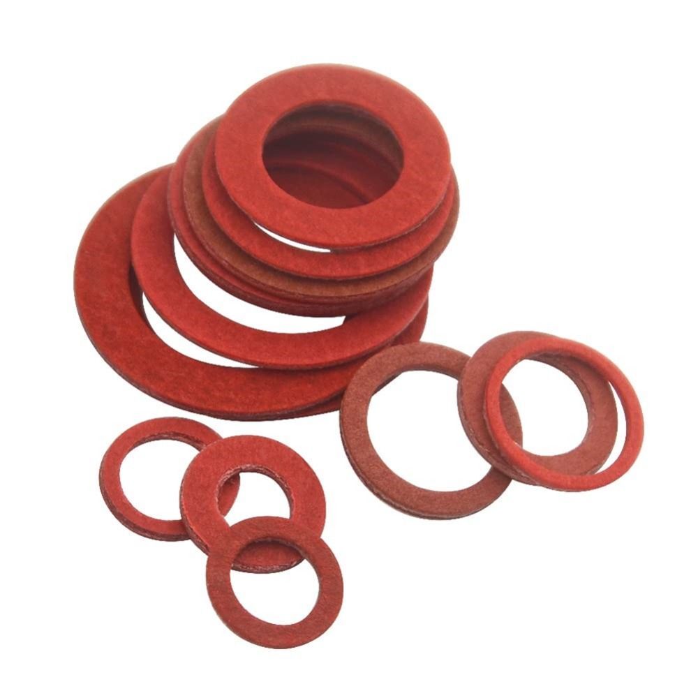 150Pcs Red Fiber Washer Assortment Kit 14 Sizes Insulation Washer | eBay