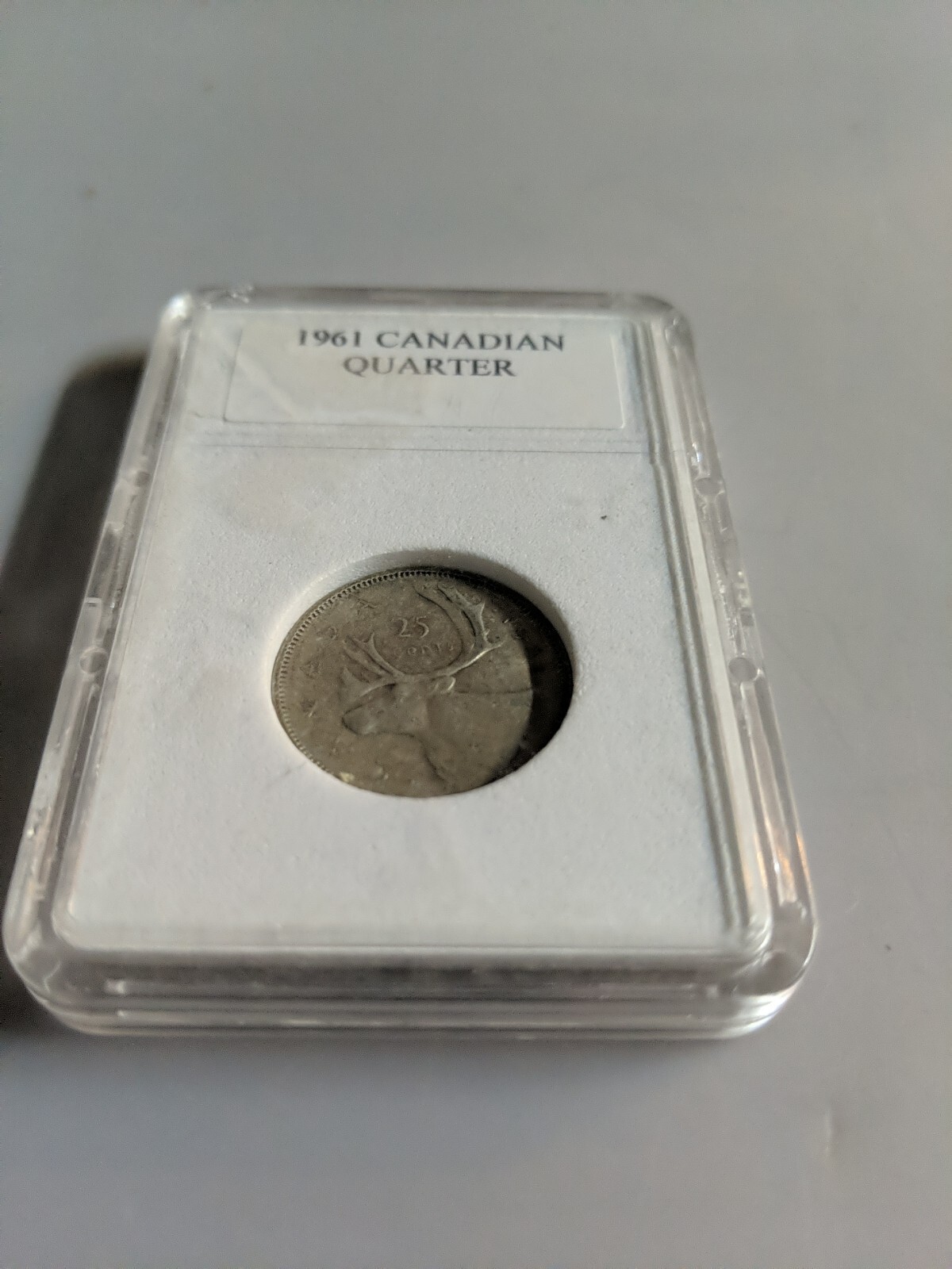 1961 Elizabeth II Silver 25 Cent Canadian Quarter | eBay