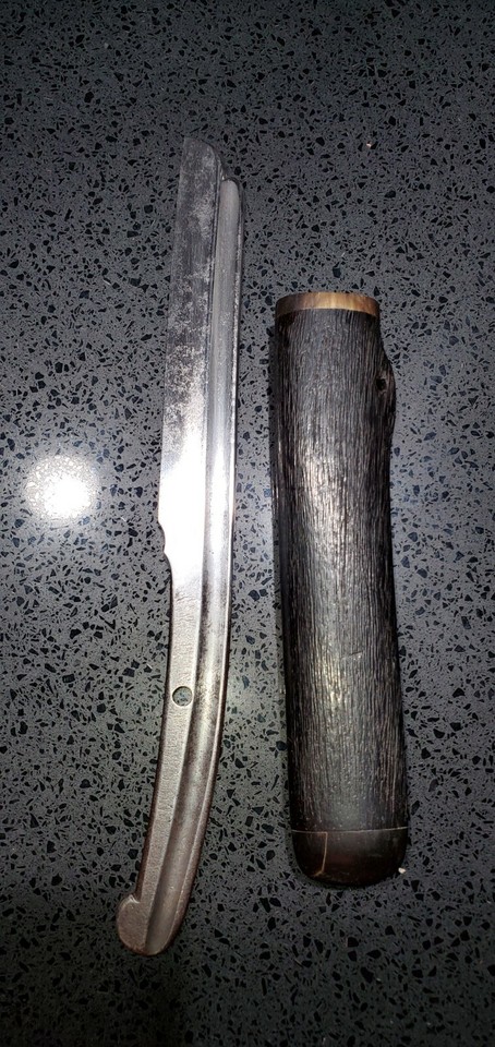 EXTREMELY RARE WW2 Japanese officer's OLD FAMILY RAZOR SHAVING BLADE | eBay