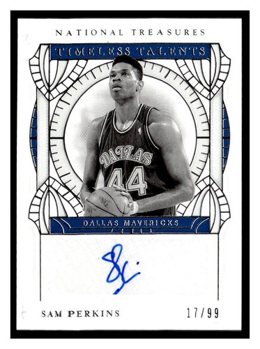 SAM PERKINS 2020 NATIONAL TREASURES AUTOGRAPH /99 AUTO | eBay