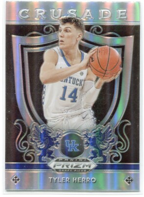 Tyler Herro 2019 Panini Prizm Draft Picks Crusade #75 Kentucky Heat | eBay