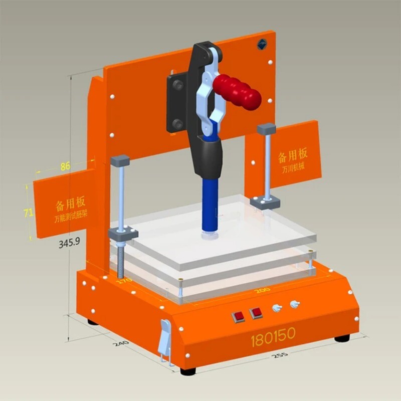 PCBA Fixture Circuit Board Test Fixture Bakelite Fixture Design 150-130 ...