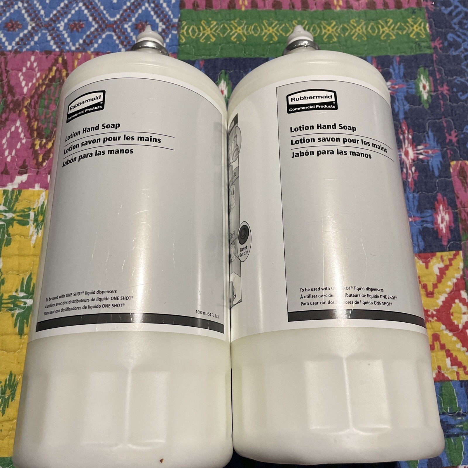 Qty 2 RUBBERMAID Liquid HAND SOAP Refills 1,600 ML Each For One Shot ...