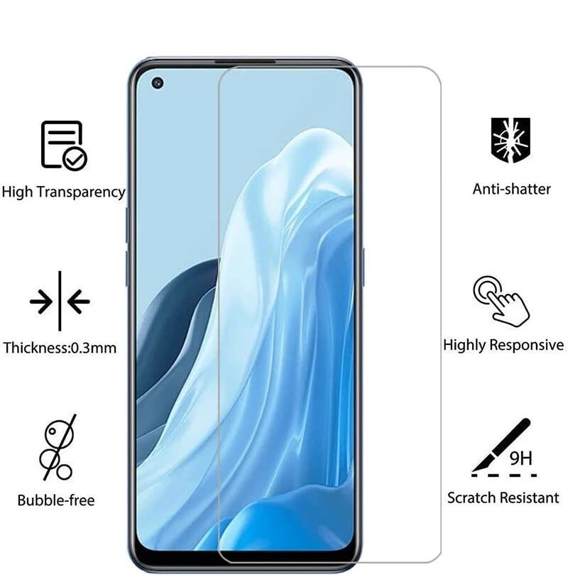 (2 Pack) Tempered Glass Screen Protector For Oppo Find X5 Lite | eBay