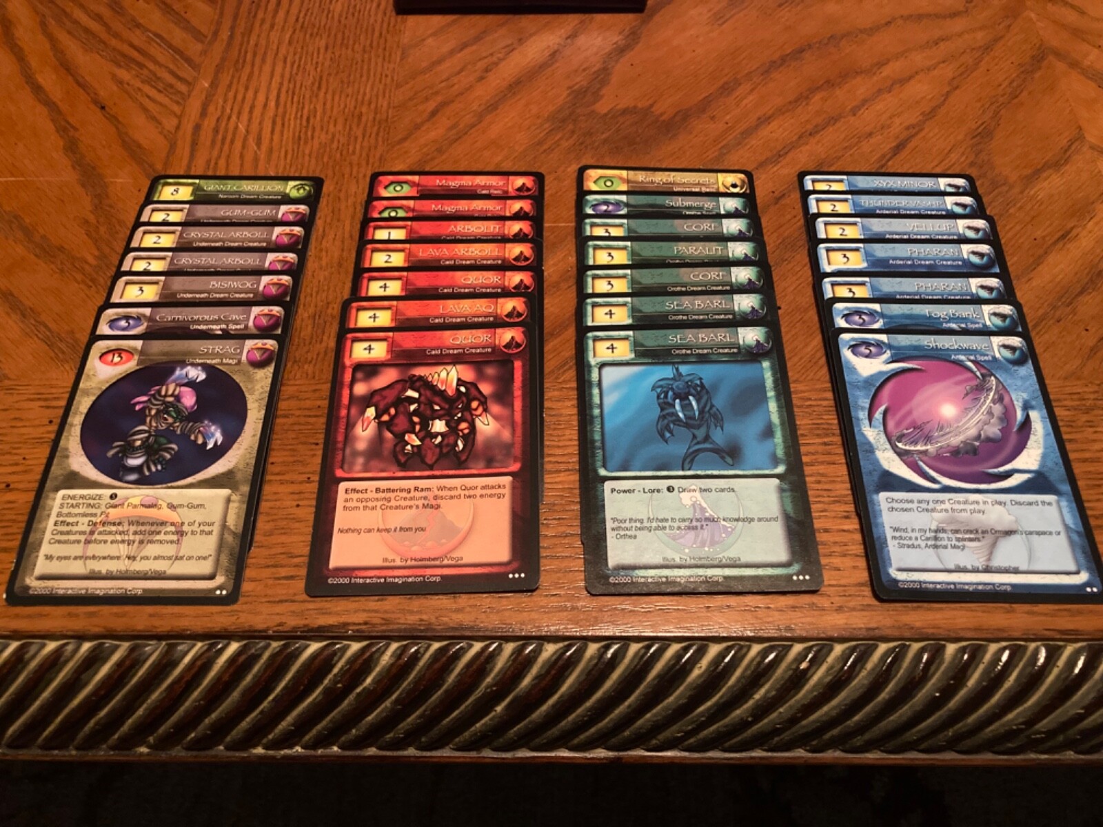 Magi Nation TCG CCG - 3 Hyren Cards, 1 Holo, + 28 Card Lot | eBay