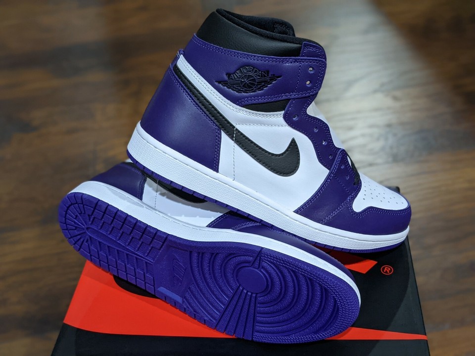 Nike Air Jordan 1 Retro High OG Court Purple | eBay