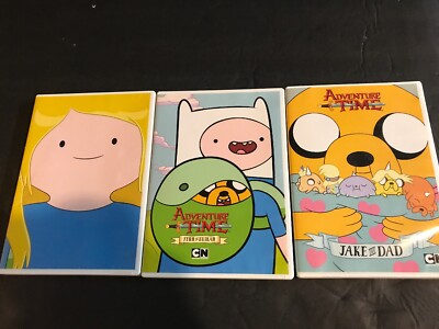 Adventure Time: Complete First Season DVD Lot Of 3 Jake The Dad Finn ...