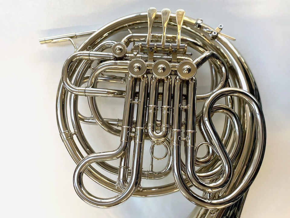 Mint Open Box Conn 8D Double French Horn in Nickel Silver; with Case ...