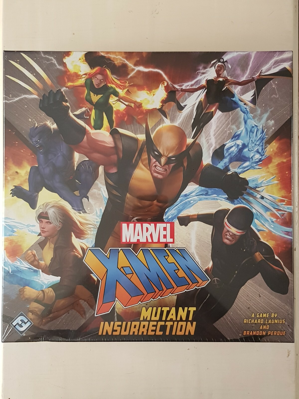 Marvel X-Men Mutant Insurrection Board Game new sealed Fantasy Flight ...