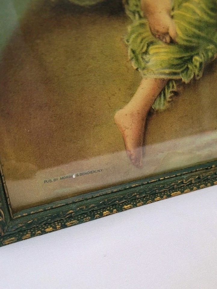 Antique George Frederic Watts 'Hope' Framed Print- 7"x9" -Original ...