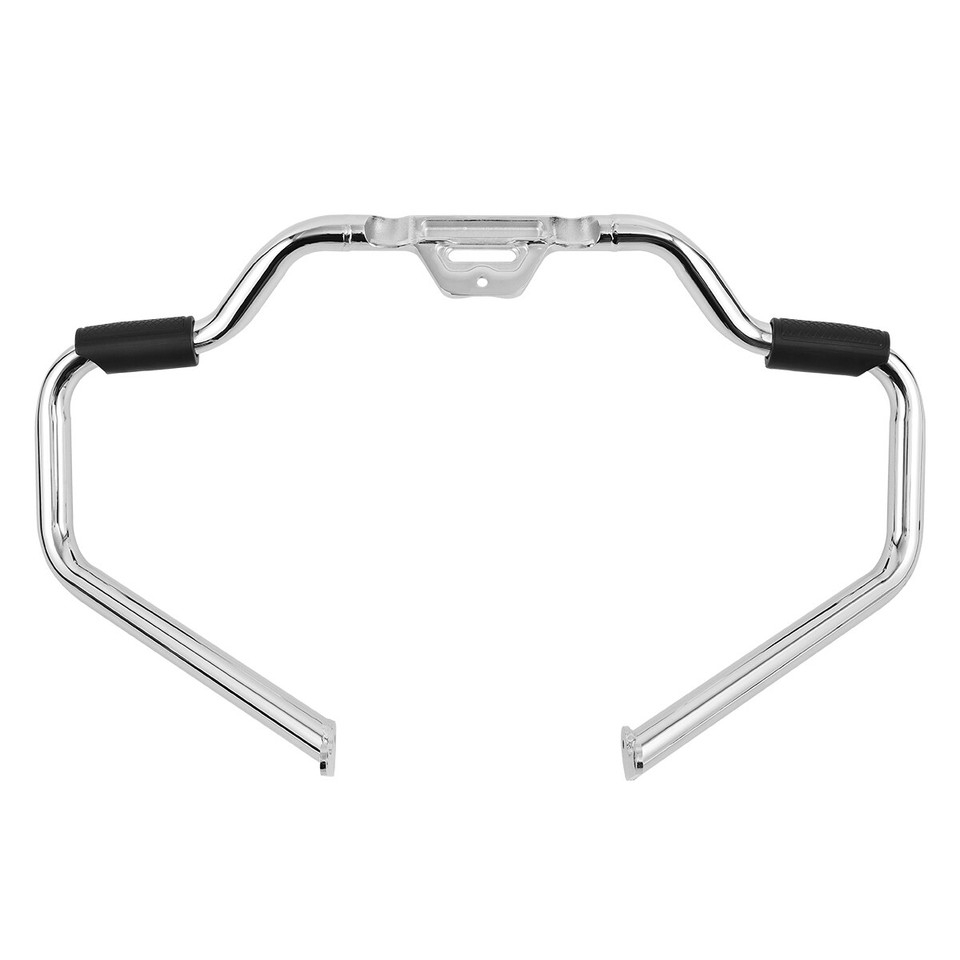 Mustache Chrome Engine Guard Highway Crash Bar Fit For Harley Softail ...