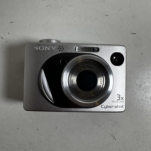 Sony Cyber-shot DSC-W1 5.1 Megapixels Silver Smart Zoom Digital Camera ...