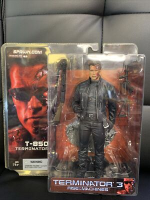 McFarlane Toys Terminator 3 Rise of the Machines T-850 Figure NIP | eBay