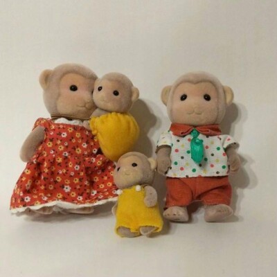 Sylvanian Families Sylvanian Monkey Family Baby Discontinued Product ...