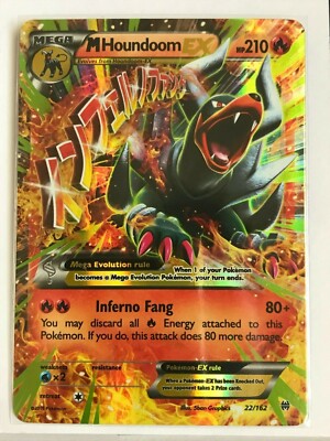 Mega Houndoom Card Ex