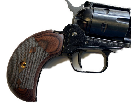 Fits Heritage Rough Rider GRIPS .22 & .22 MAG "Gentleman" Rosewood ...