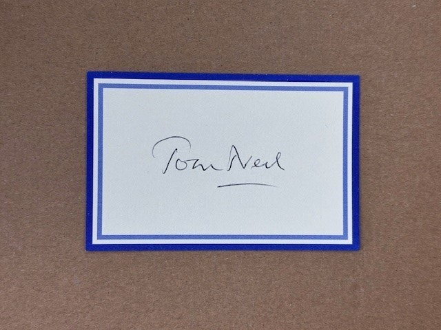 WW2 Battle of Britain Ace Wing Commander TOM NEIL 249 Sqdn. genuine ...