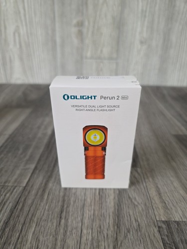 Olight Perun 2 Mini Headlamp 1100 Lumens EDC Handheld Flashlight Orange ...