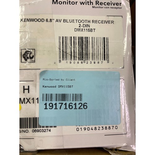 KENWOOD Double Din Car Stereo (45W x 4-Ch), 6.8" Touchscreen Display ...