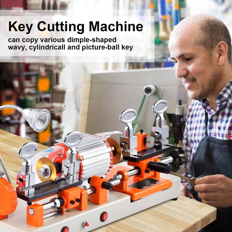 Two-sided Key Cutting duplicating Machine Cutter Car Key Copier ...