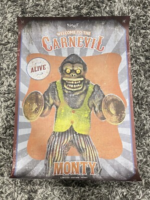 Monty Spirit Halloween Poster 2024 Carnevil 36x24 Limited Edition | eBay