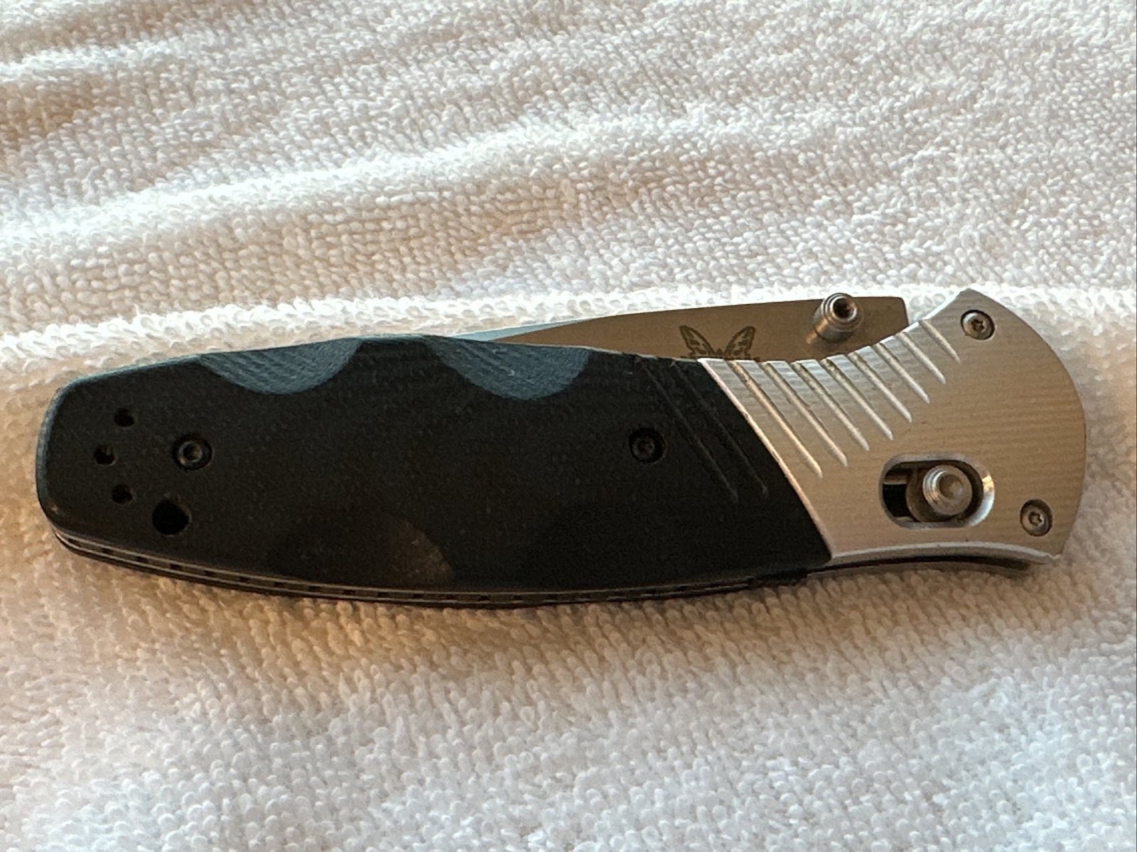 Benchmade - Barrage 581 Knife G10 and Aluminum Handle M390 ...