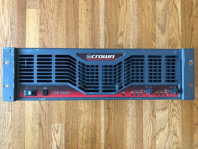 Crown CE1000A 2 Channel Amplifier for sale online | eBay