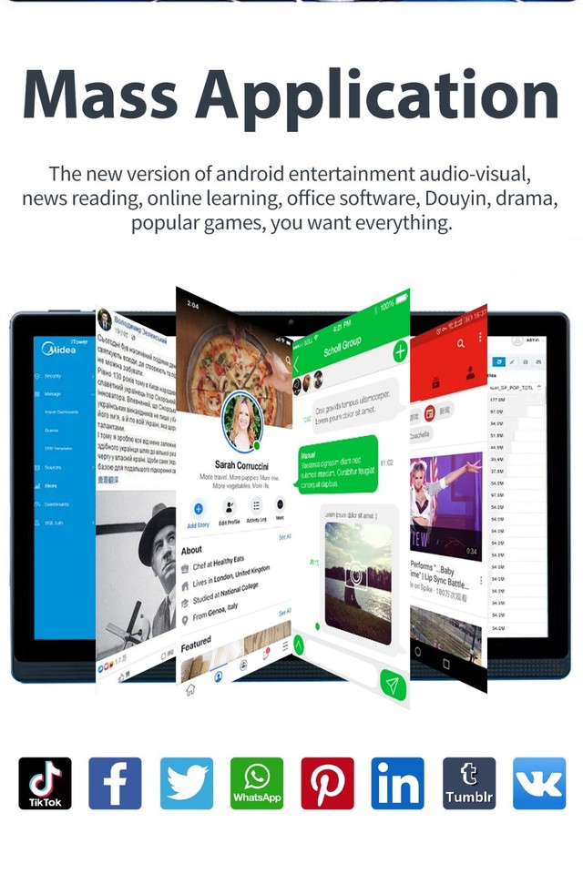 Tablets 14inch 16GB RAM 1TB ROM Dual SIM Tablet PC 5G WiFi Android14 Google Play | eBay