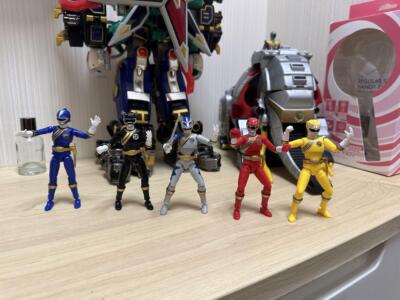 Power Rangers Wild Force Gaoranger Mini Figure 5set Bundle Bulk BANDAI ...